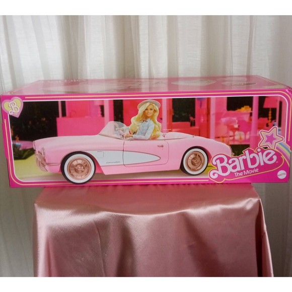 Mattel | Toys | Barbie Corvette Movie Pink Convertible Doll Car 223 ...